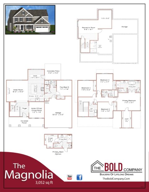 Home Builders Northern Kentucky | Our Plans - Magnolia